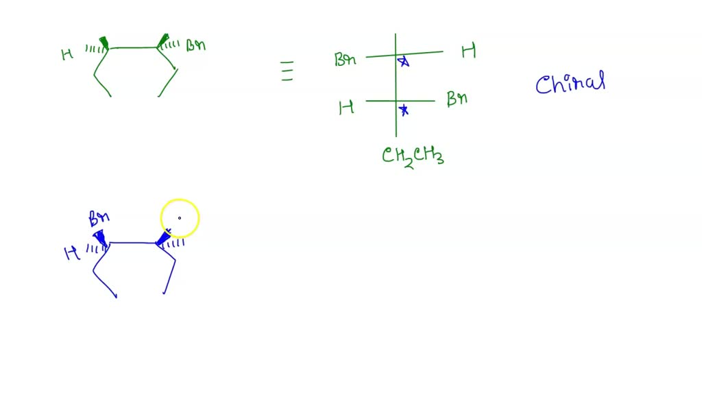 SOLVED: 3 Are these compounds chiral or achiral? Draw diagrams to ...