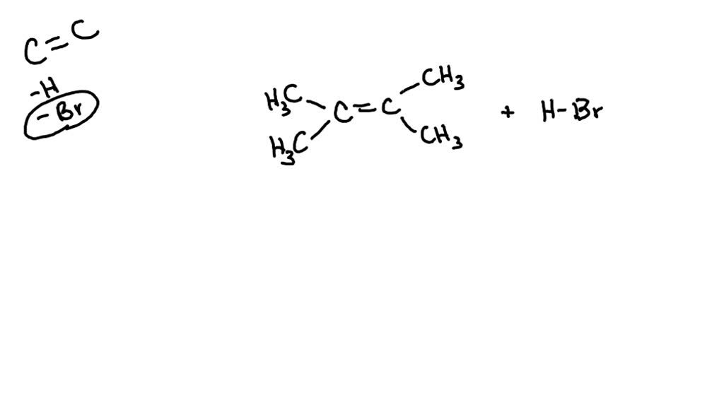 SOLVED: Draw the structural formula for the major organic product of the shown reaction: H3C-CH ...