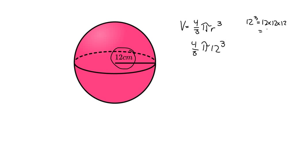 SOLVED: Demostrar que el volumen de una esfera es 4/3π a^3
