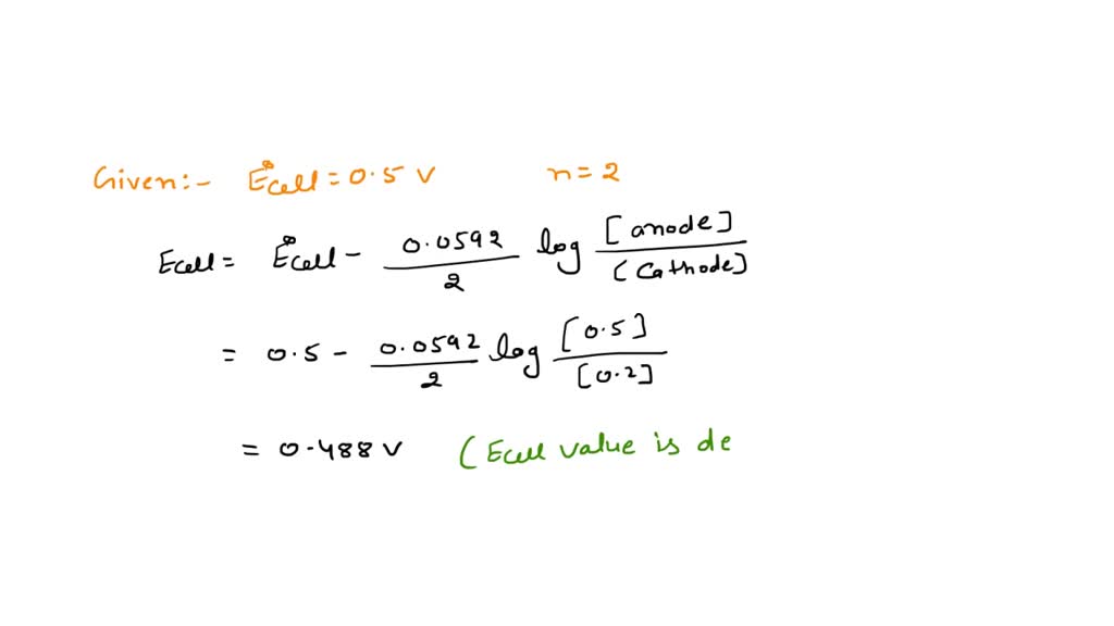 SOLVED: (5 points) The oxidation reduction potential of sodium ...