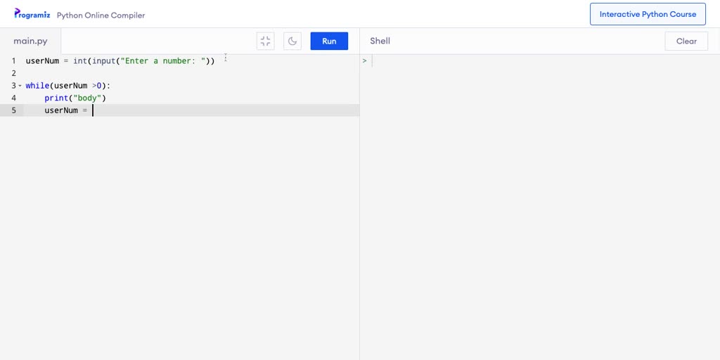 Challenge Activity 422 Basic While Loop With User Input Write An 3408