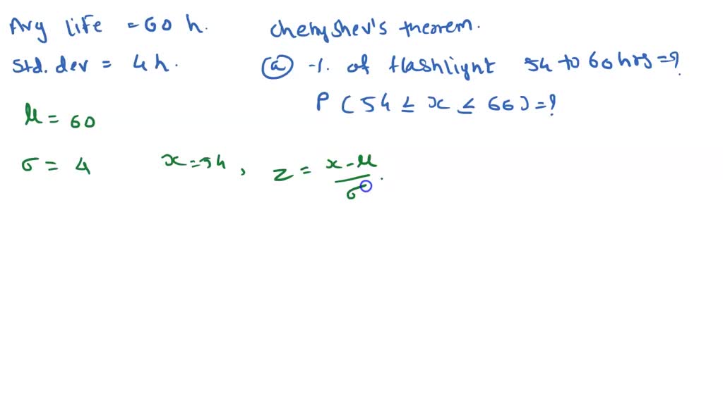 SOLVED: The flashlight batteries produced by one of the northern ...