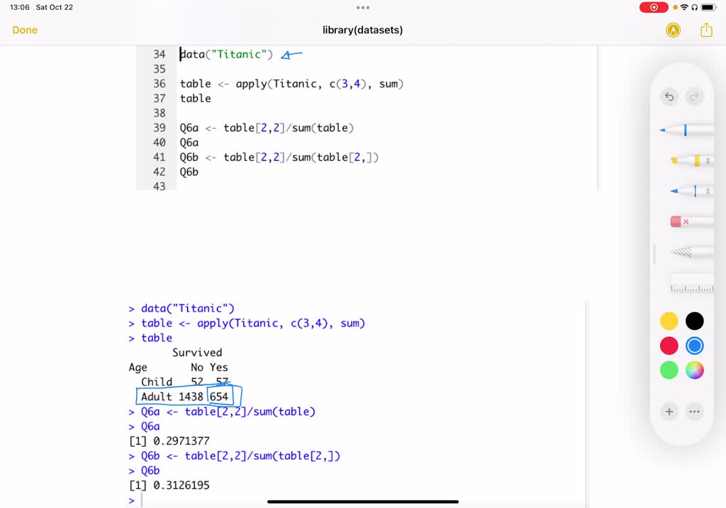 Solved Use Titanic Dataset From Kaggle Using Python Visualization Required Display A Pie Chart