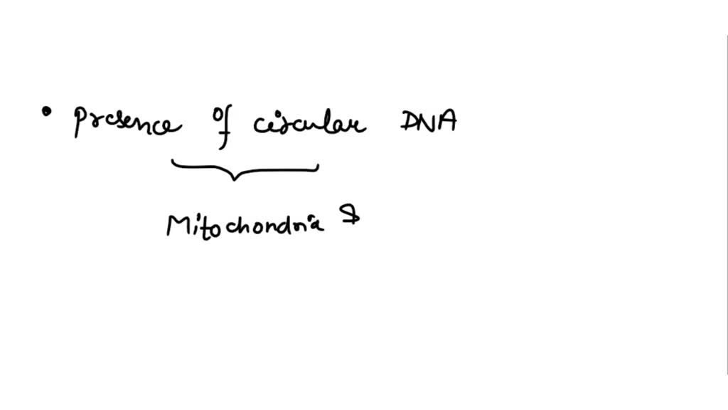 SOLVED: Research suggests that mitochondria and chloroplasts are modern ...