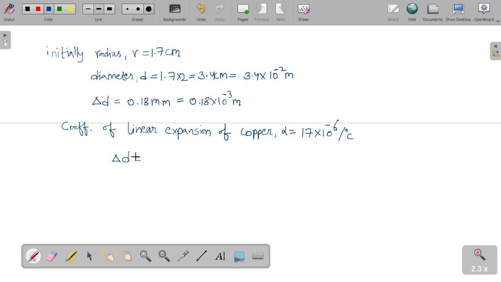 SOLVED: Texts: A spherical metal ball with an average mass of 1.7 kg, k = 0.45 W/m°C, and α = 0. ...