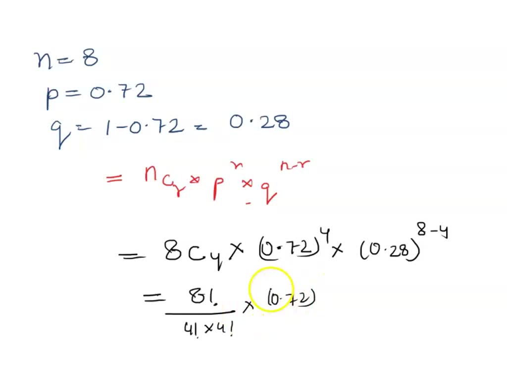 Solved A Random Variable Follows A Binomial Distribution With A 4391