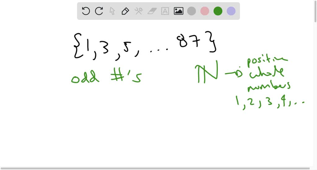 SOLVED: Denote the set below by set-builder notation; using X as the ... SOLVED: Denote the set below by set-builder notation; using X as the ...