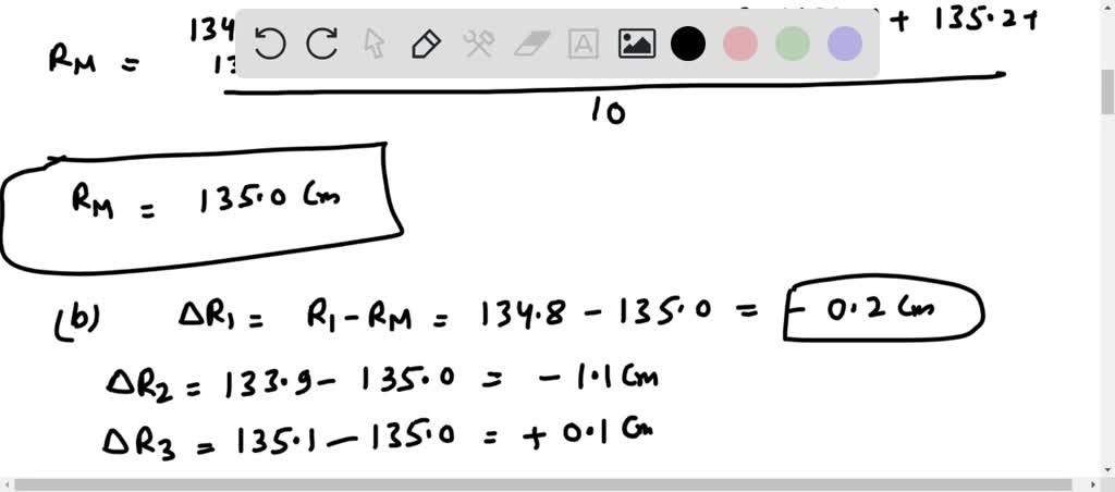 SOLVED: In an experiment, 10 trials were done to determine the range ...