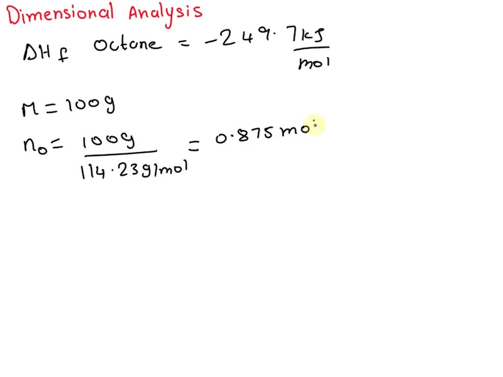 SOLVED: Using dimensional analysis, determine how much energy is gained or released (use the ...