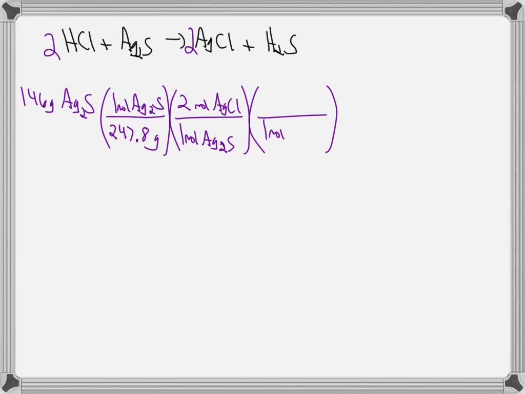 SOLVED: Calculate the mass in grams of each product formed when 146 g ...