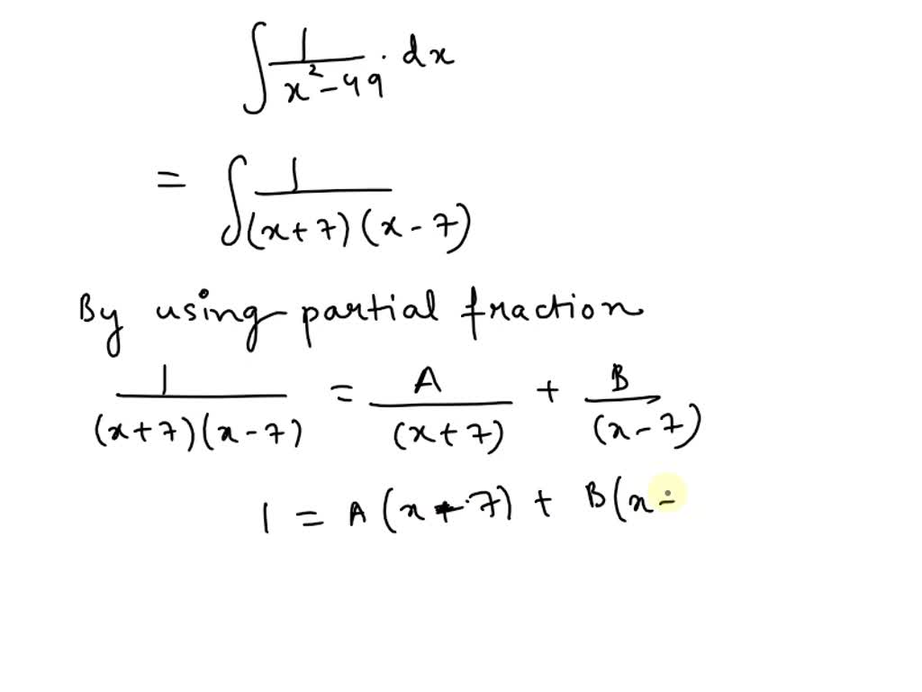 SOLVED: Use partial fraction decomposition to find the indefinite integral. Remember to use ...