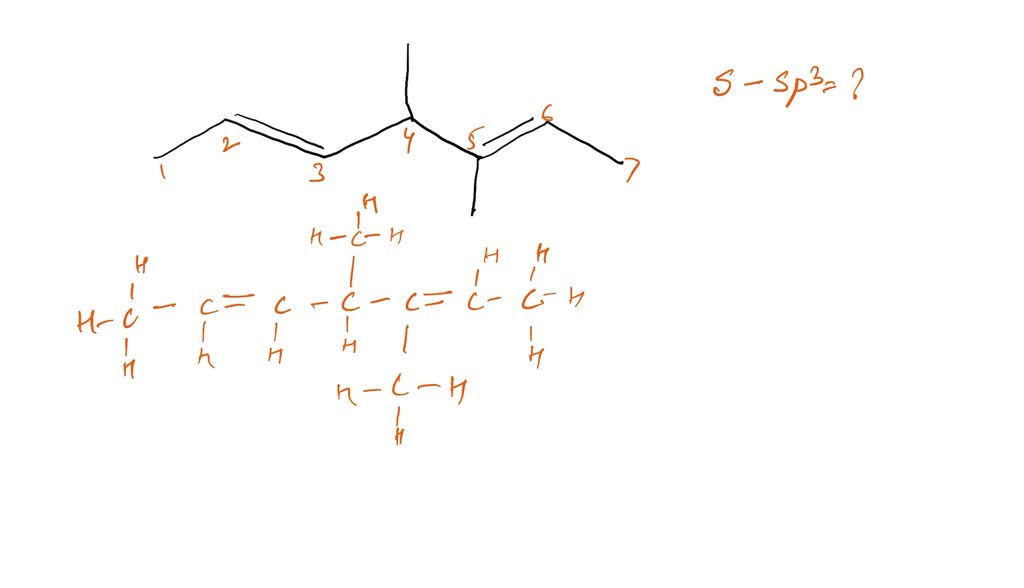 SOLVED: How many S-sp3 bonds are there in the following substance? A. 3 ...