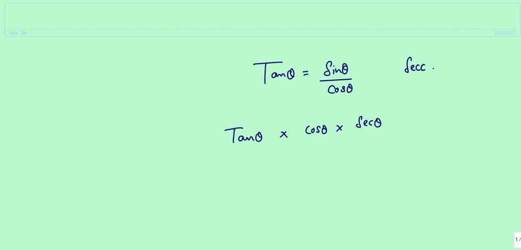 SOLVED: Simplify and write the trigonometric expression in terms of ...