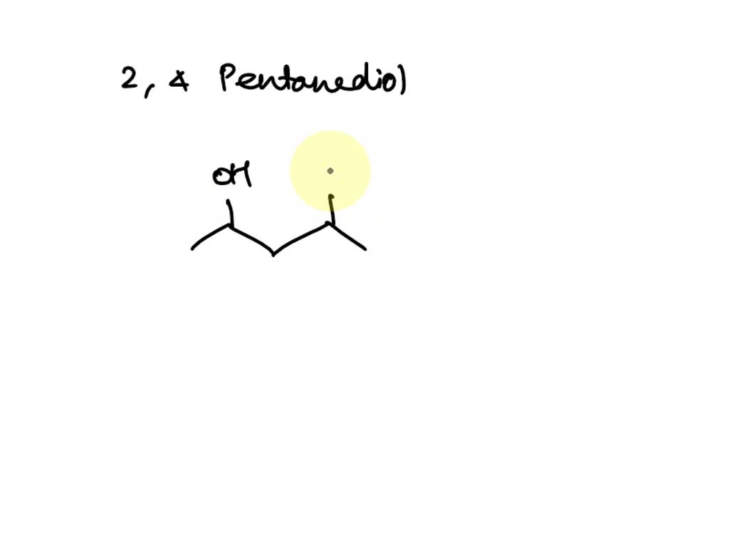 SOLVED: For 2-chloropentane Draw line structure and identify the chiral ...