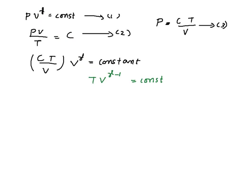 SOLVED: 2. Prove that OT OP =-1 aT for an ideal gas