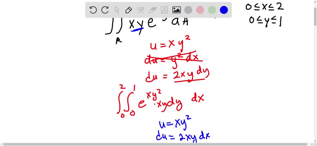 SOLVED: Set up and evaluate the double integral âˆ¬ f(x,y) dxdy; for ...