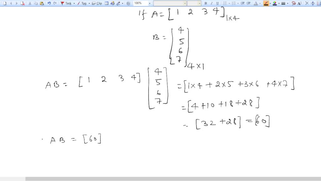 SOLVED: Compute the products AB and BA, if possible, when A and B are ...
