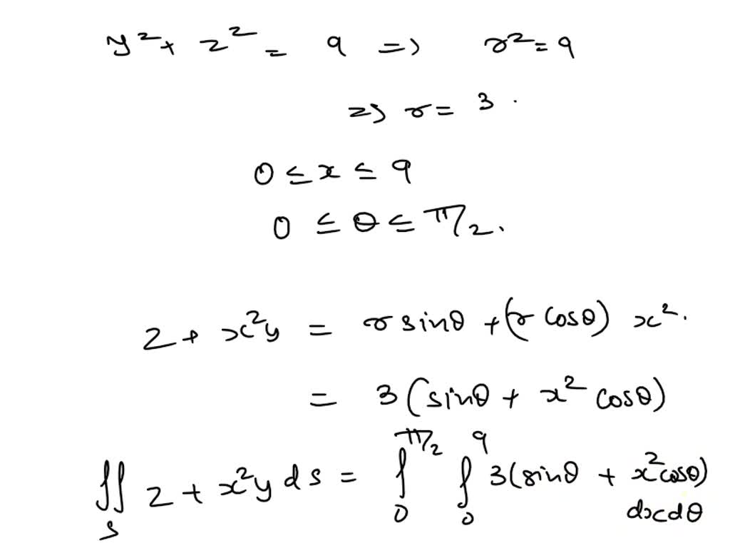SOLVED: Use only Calculus principles to evaluate the attached. Please ...
