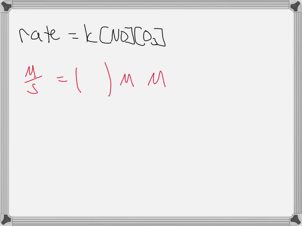 For the reaction NO + O3 –> NO2 + O2, the reaction was found to be ...