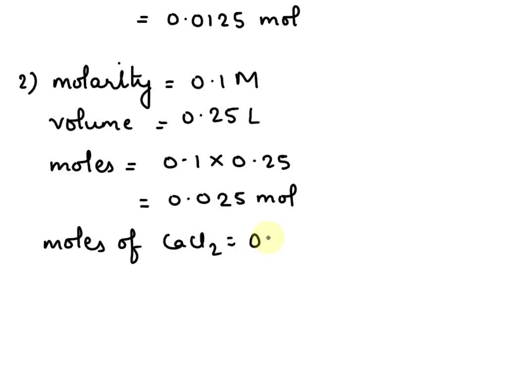 Solved 1 Calculate The Number Of Moles Of Naoh Contained In 250 Ml
