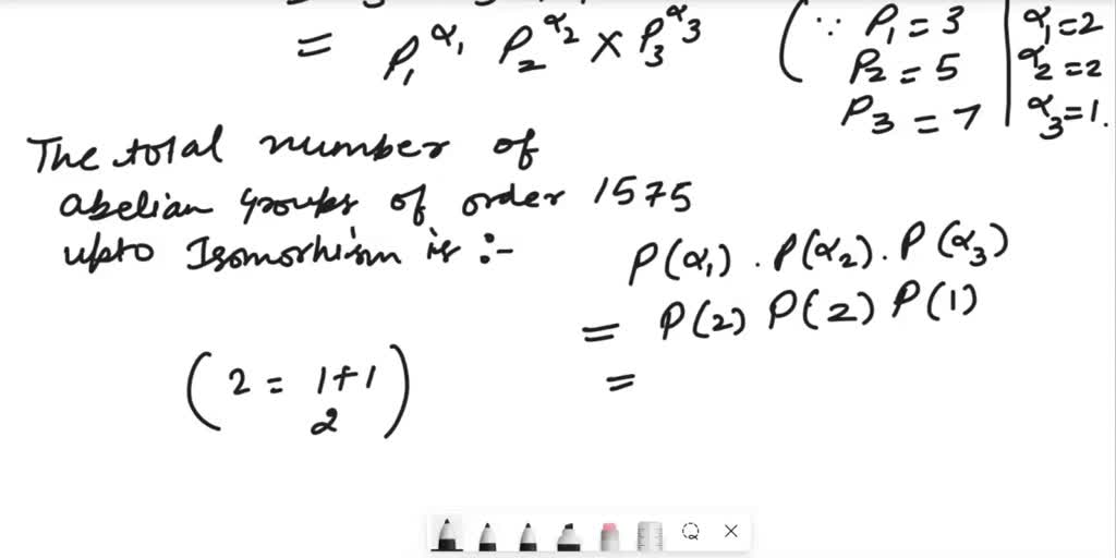 SOLVED a Find All Abelian Groups Of Order 2024 Up To Isomorphism b solved-a-find-all-abelian-groups-of-order-2024-up-to-isomorphism-b