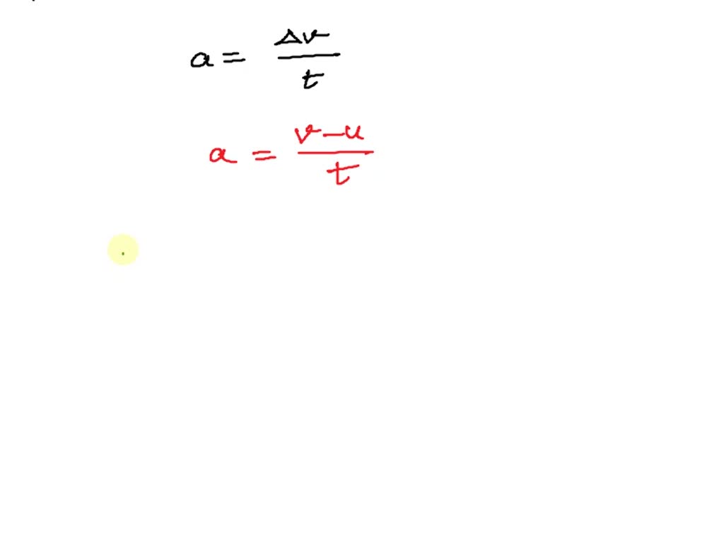SOLVED: EXPLAIN IN DETAIL WITH FORMULAE HOW ACCELARATION , DECLARATION ... SOLVED: EXPLAIN IN DETAIL WITH FORMULAE HOW ACCELARATION , DECLARATION ...