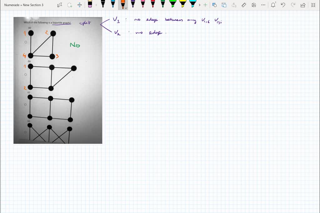 SOLVED: Draw all possible simple undirected graphs with un-labelled ... SOLVED: Draw all possible simple undirected graphs with un-labelled ...