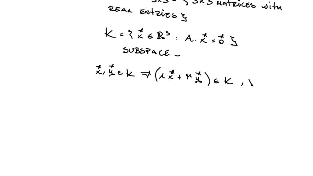 SOLVED: Which of the following sets are vector spaces? Justify your answers. (i) The set of all ...