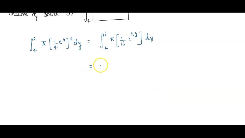 SOLVED: Step 4 The cross-sectional area of a disk of radius r is A ...