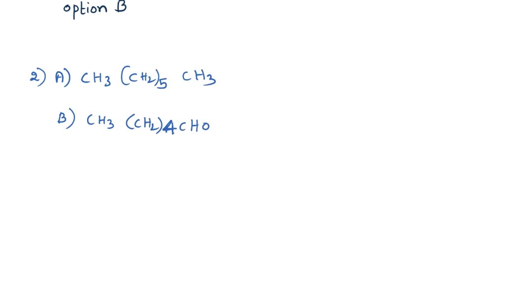 SOLVED: Which compound has the highest boiling point? CH3(CH2)4CHO CH3 ...
