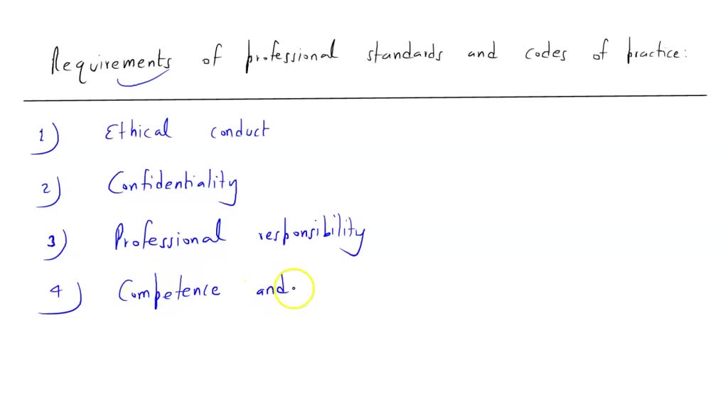 SOLVED: Summarise the main points of legal requirements, policies and ...
