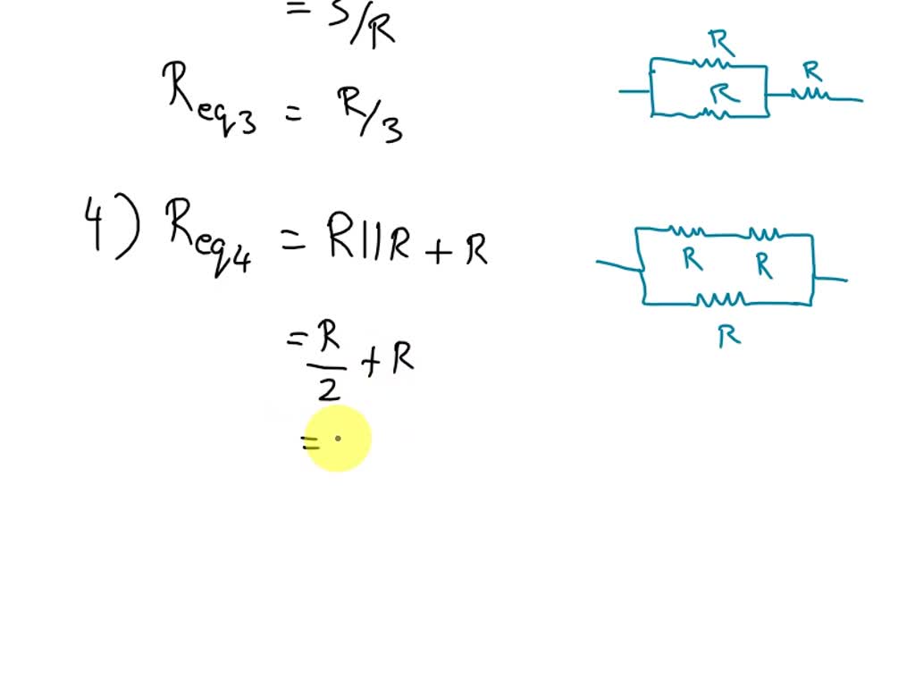 SOLVED: 13. The figure shows five combinations of identical resistors ...