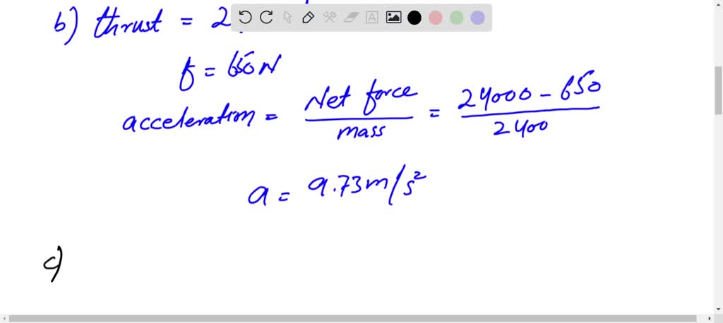 SOLVED: The total mass of the rocket system piloted by John Stapp in ...