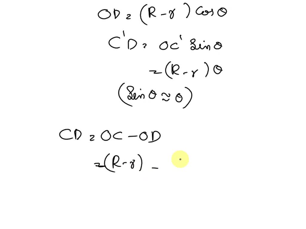 SOLVED: 6-a) A rigid disk rolls without slipping inside a circular track. Figure Q2(a) shows the ...