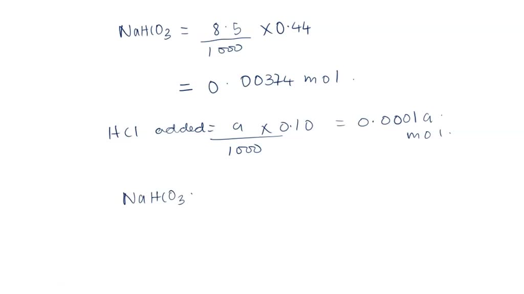 SOLVED: Carbonic acid, H2CO3, is a weak acid, with Ka1 = 4.3 10-7 . a) Write the chemical ...
