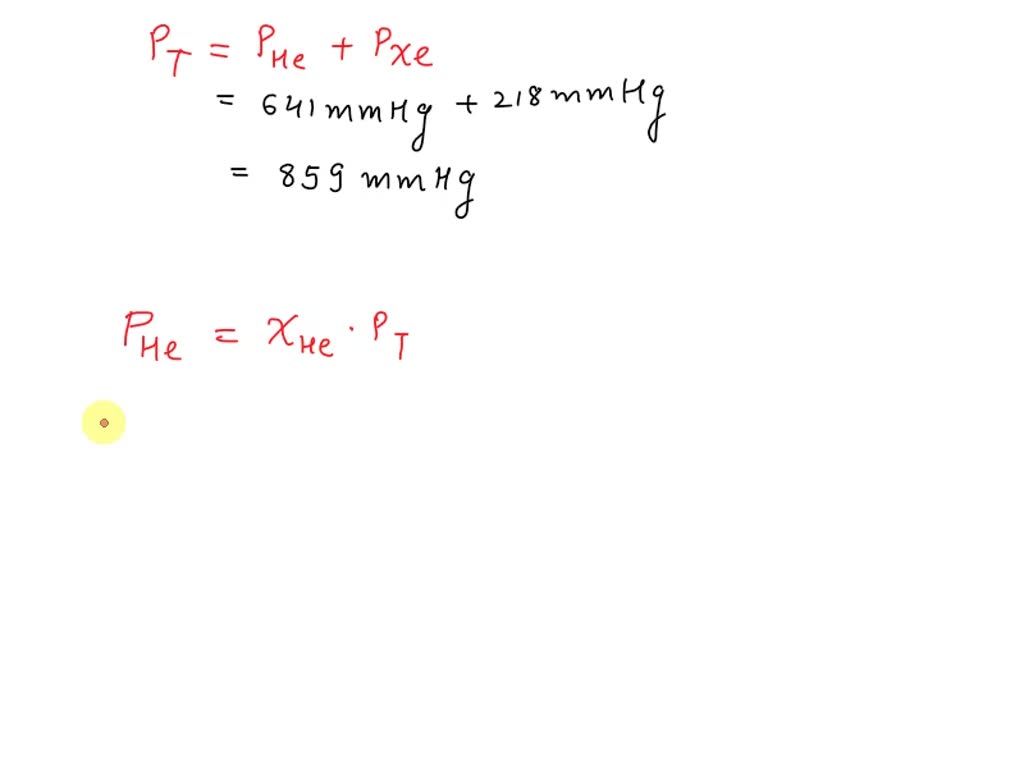SOLVED: A mixture of helium and argon gases contains helium at a ...