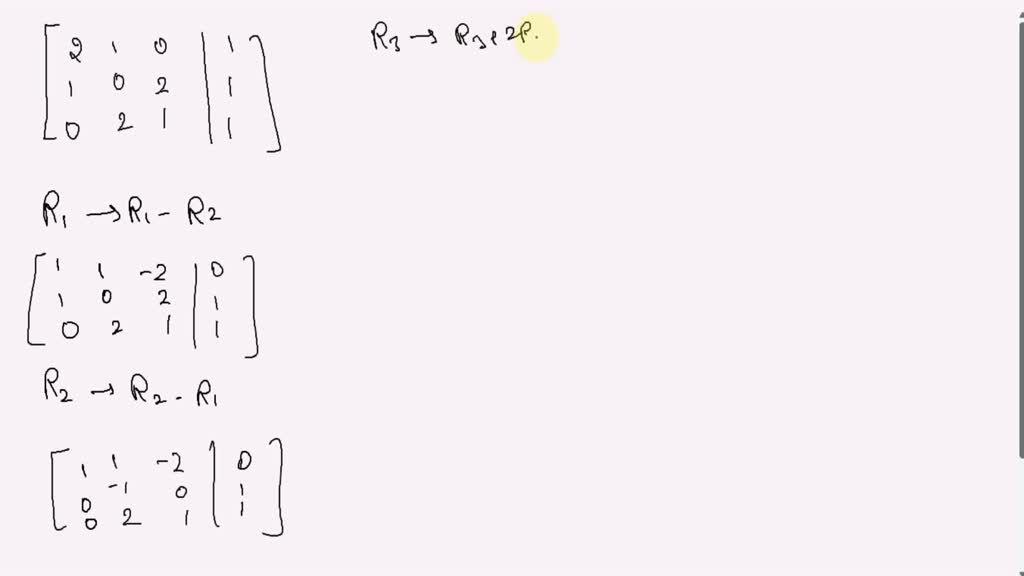 SOLVED: Consider the following system of equations over Z3, the ...