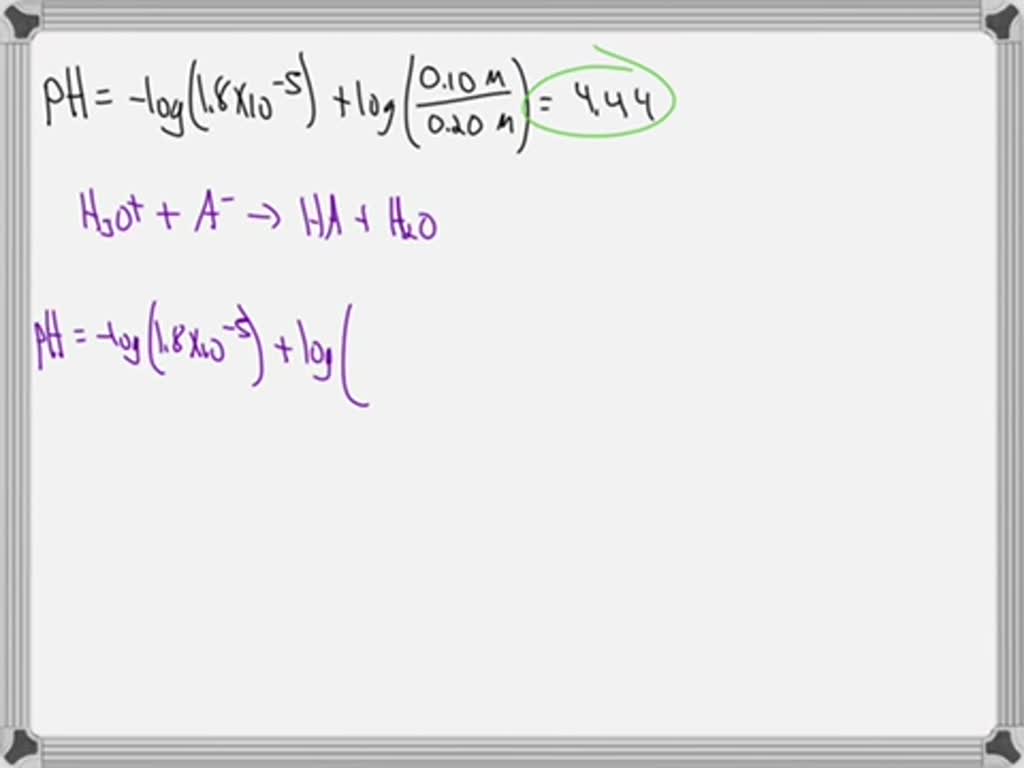SOLVED: BUFFERS, BUFFERS, AND BUFFER CAPACITY INTRODUCTION pH ...