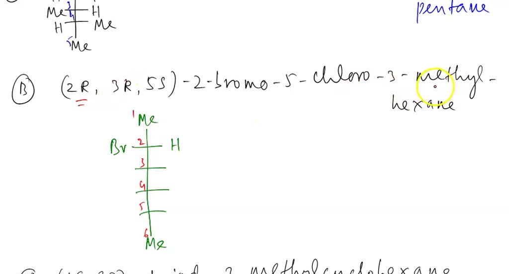SOLVED: (2 Murks)e Provide the IUPAC name or structure of each of the ...