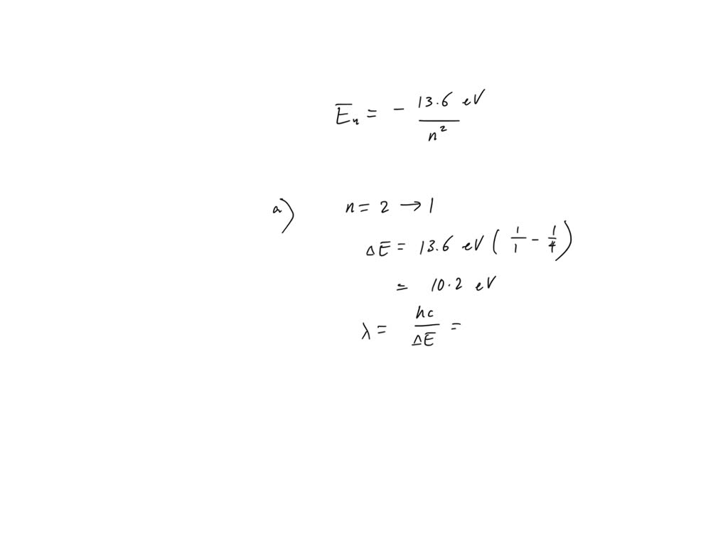 Solved In The Bohr Model Of A Hydrogen Atom Electron Revolving In