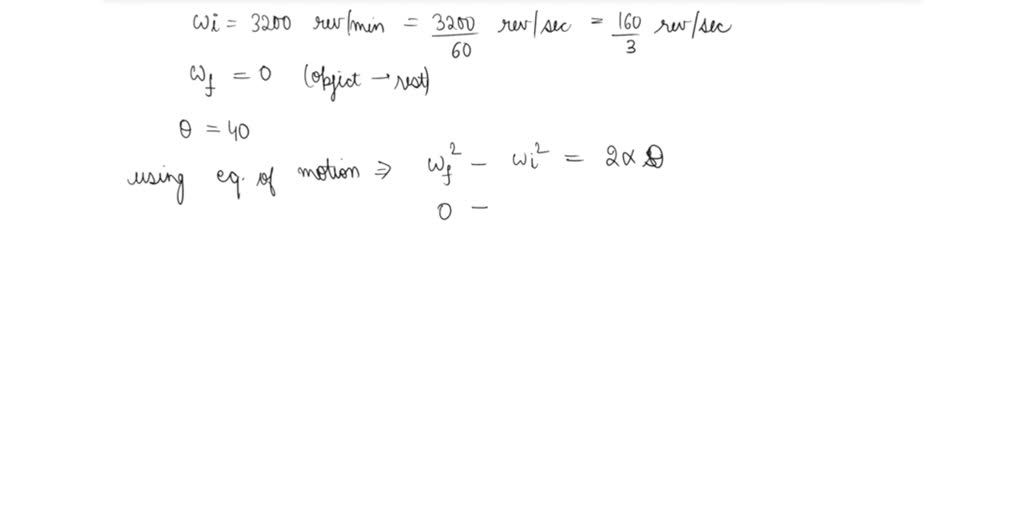 SOLVED: A computer hard disk spinning with an initial angular speed of ...