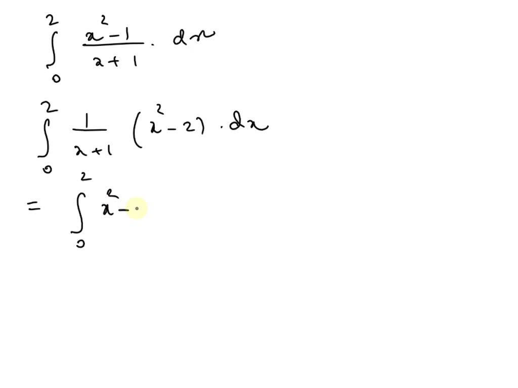 SOLVED: 5. (20 points) Compute the following double integral. ∫∫(2x-x^2)(1 -x) dz dy