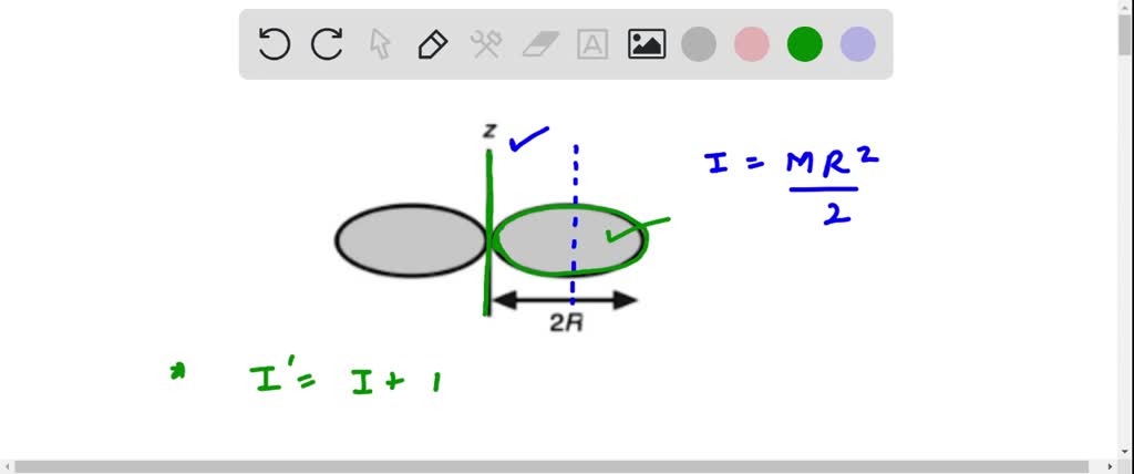 SOLVED: attachment Two circular coins each of mass Mand radius R; are ...