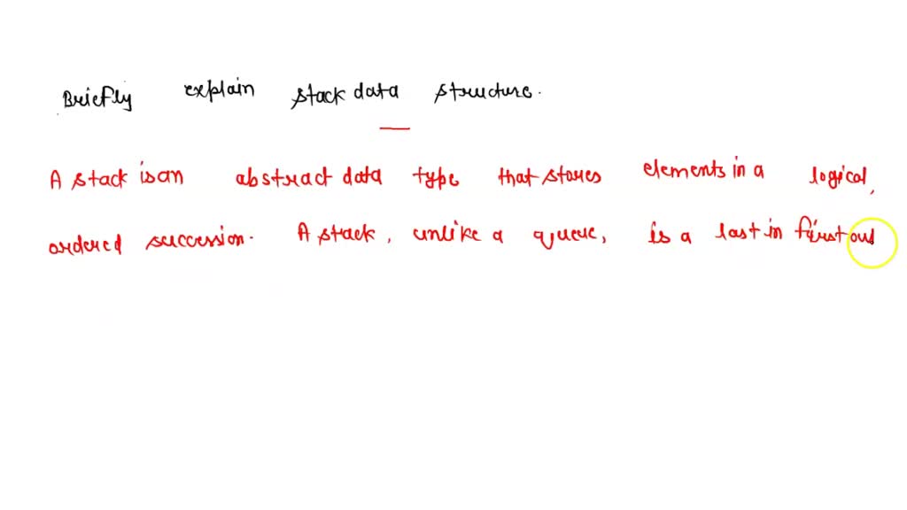 Solved What Is A Call Stack And Stack Frame How The Stack Functions 2791