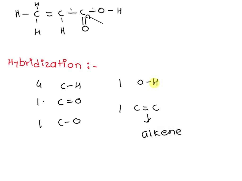 SOLVED: What is the hybridization of the carbon atom attached to the ...