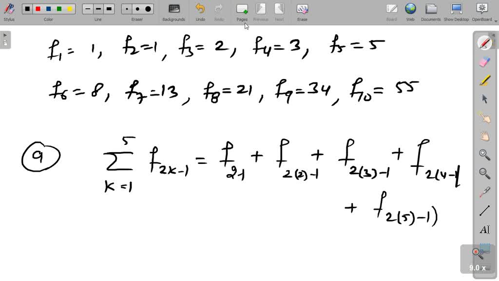 Solved Consider The Fibonacci Sequence Defined Recursively By 1 1 12 Land An1 For All N 2379