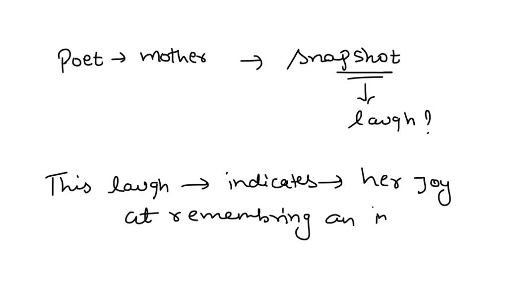 Why do you think she says she smiles when she thinks of this incident ...