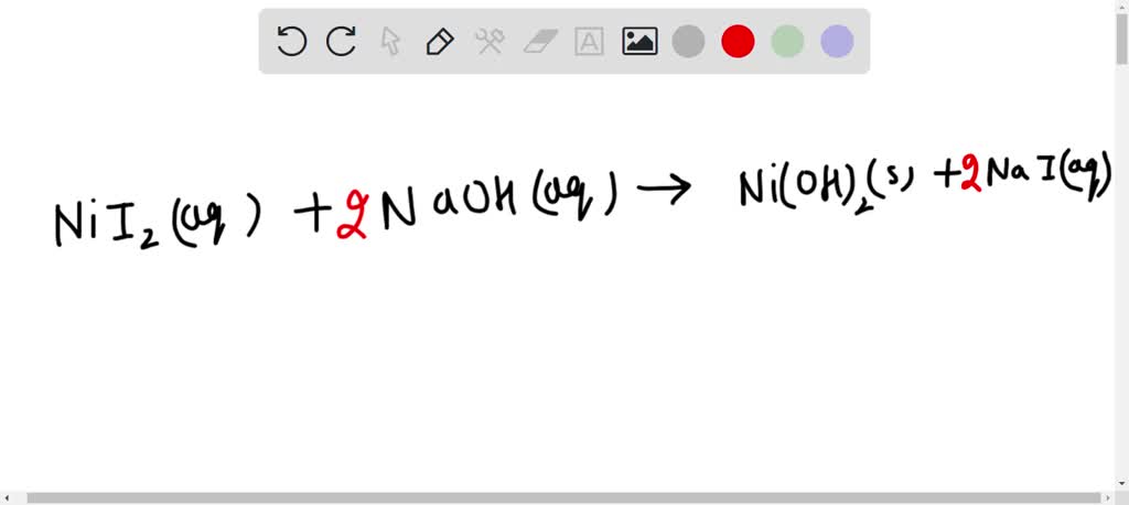 SOLVED: Write balanced equation for the double-replacement ...