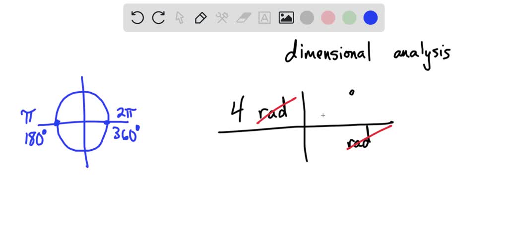 SOLVED: An angle measures 4 radians. What is the angle's measure in degrees?