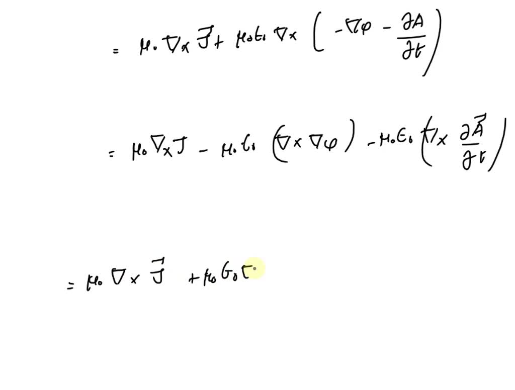 SOLVED: 1. Starting from Maxwell’s equations of electrodynamics a ...